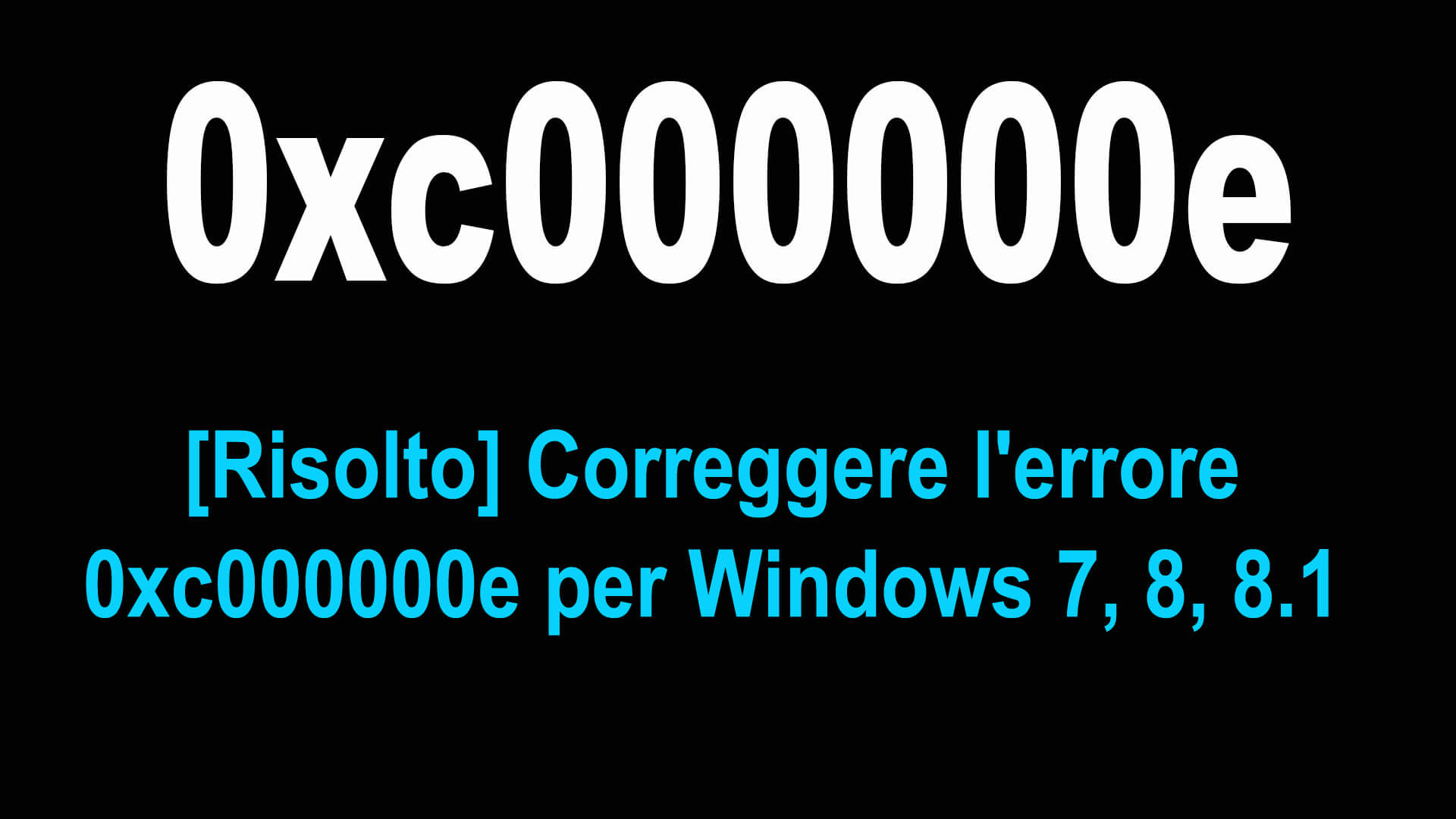 Cima 5 soluzioni per fissare codice di errore 0xc000000e in Windows 7 ...